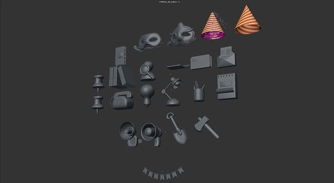 3D FREE ICON free VR / AR / low-poly 3D model | CGTrader