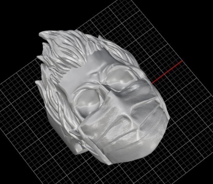 ring mask skull 3D model 3D printable | CGTrader