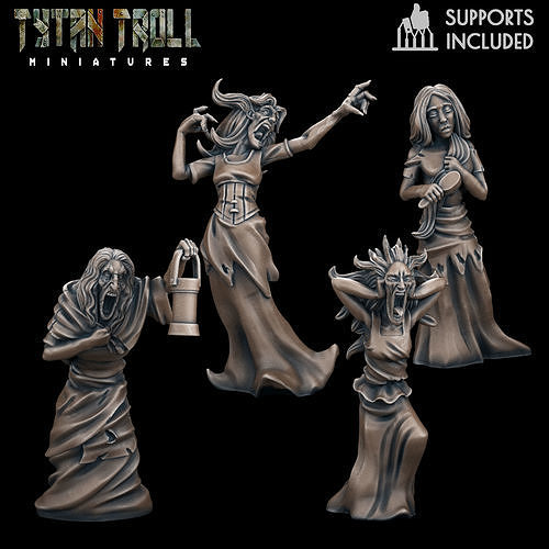 Banshee Pack Pre-Supported 3D model 3D printable | CGTrader