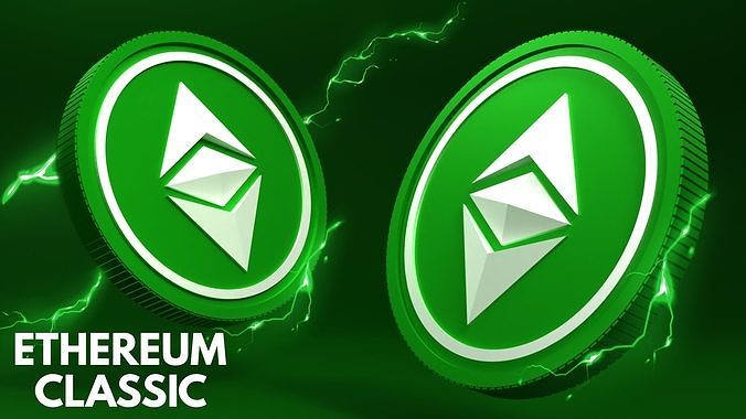 Ethereum Classic Coin 3D Model 3D model | CGTrader