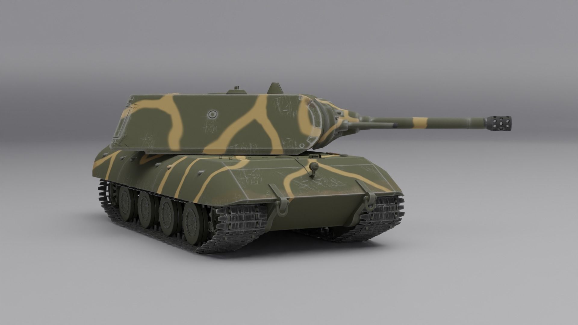 Panzerkampfwagen E-100 3D model | CGTrader