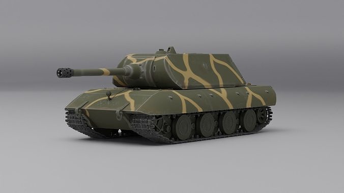 Panzerkampfwagen E-100 3D model | CGTrader