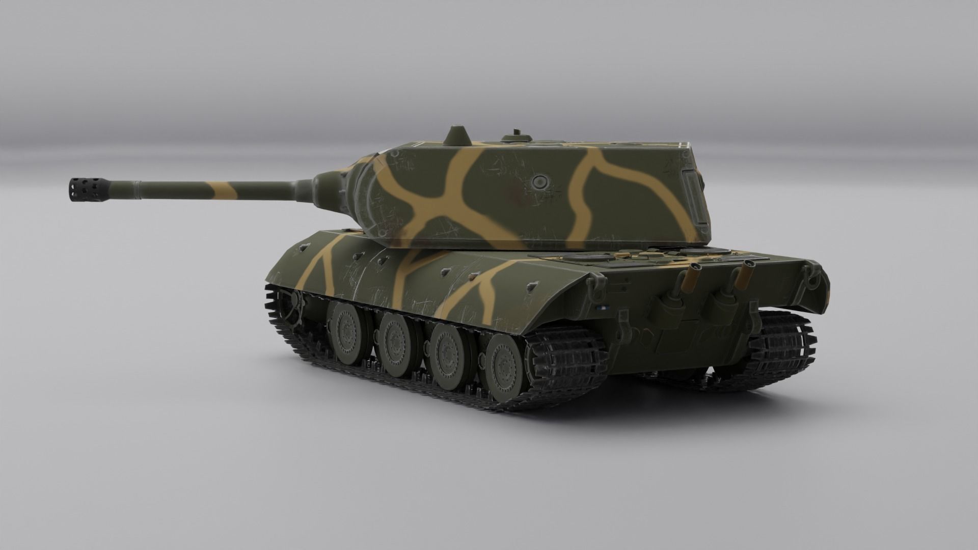 Panzerkampfwagen E-100 3D model | CGTrader