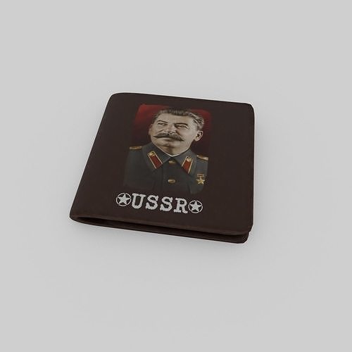 3D model Joseph Stalin wallet VR / AR / low-poly | CGTrader