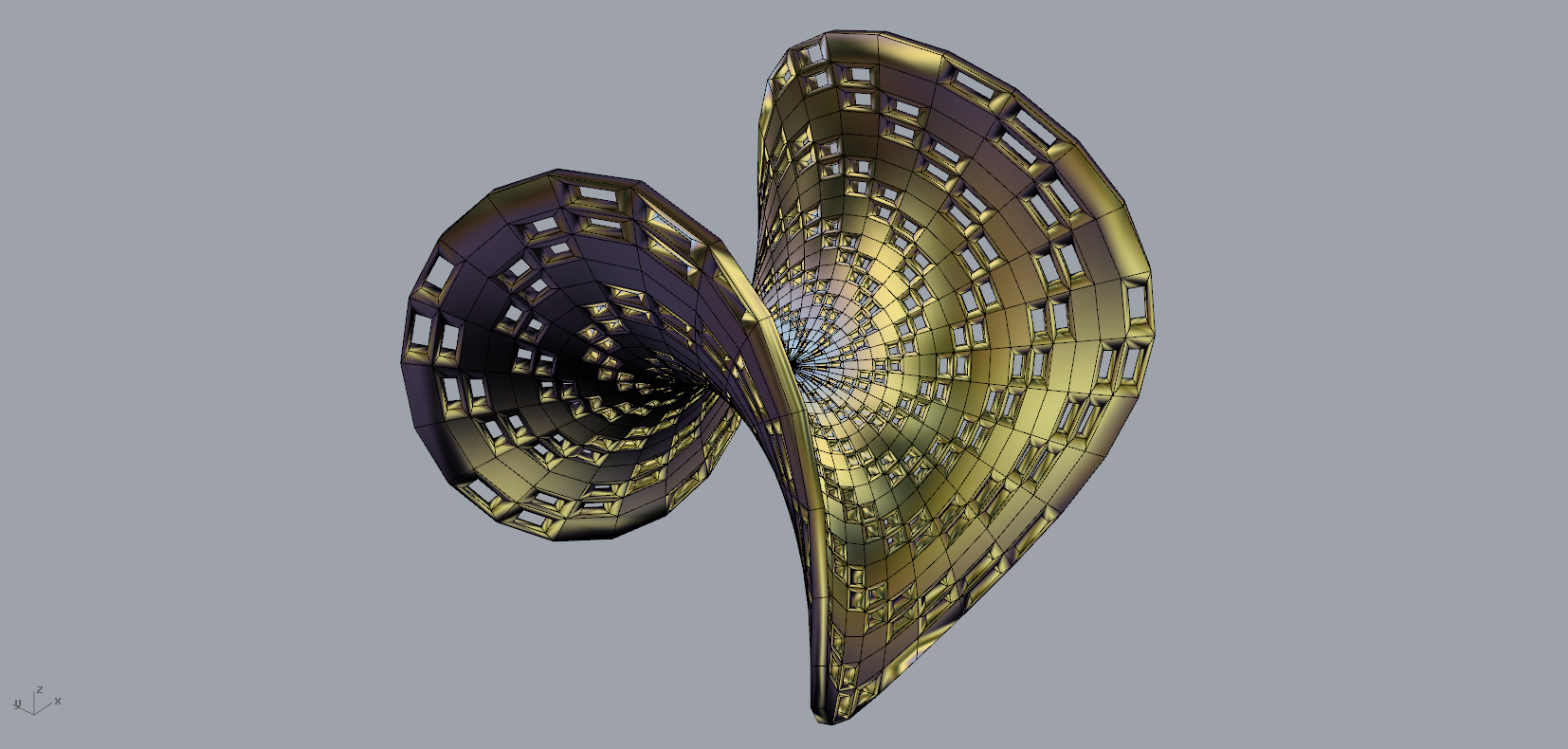 Enneper Surface Holes 3D model 3D printable | CGTrader
