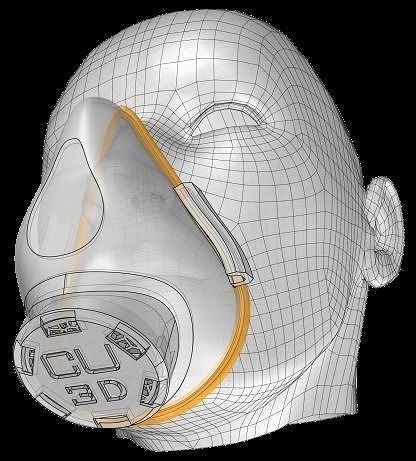 N95 Mask 3D Printing Prototype 3D model 3D printable | CGTrader