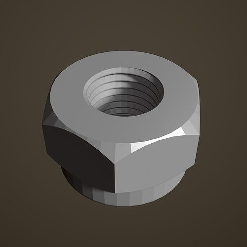 Nut 2304 free 3D model | CGTrader