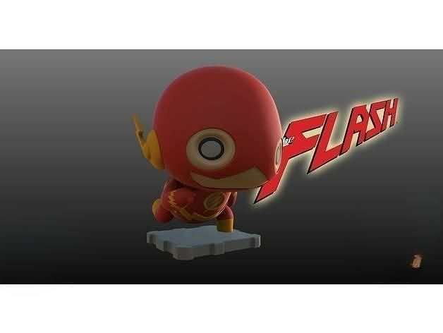 DC The Flash 3D Printing Sculpture 3D model 3D printable | CGTrader