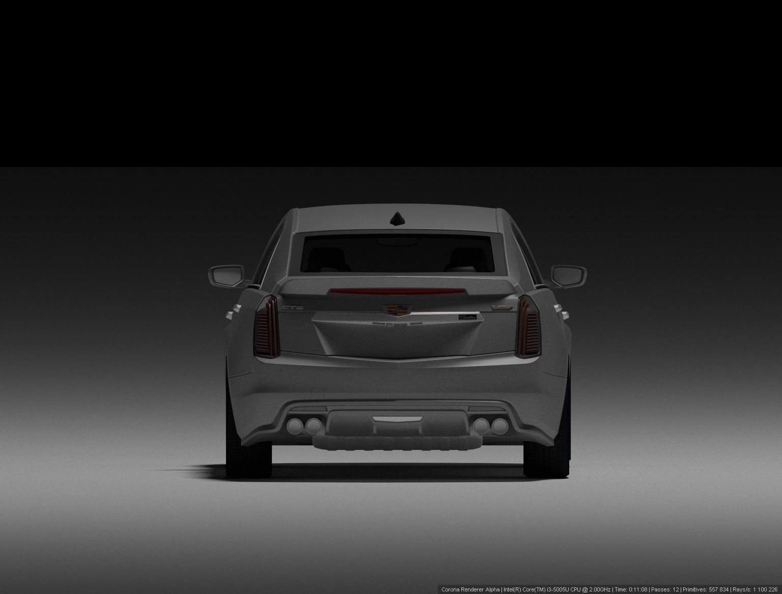 Cadillac CTS V 3D model | CGTrader