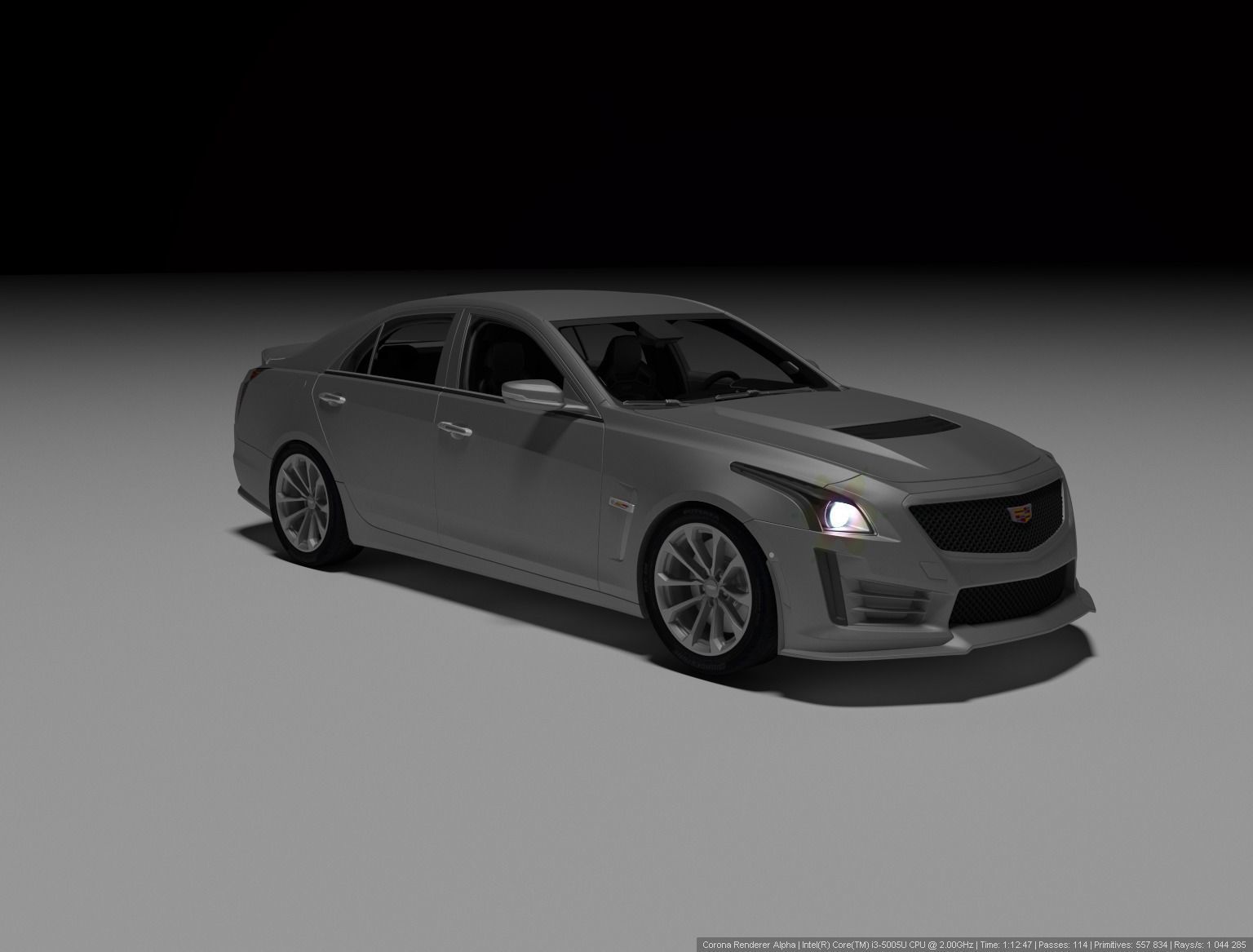 Cadillac CTS V 3D model | CGTrader