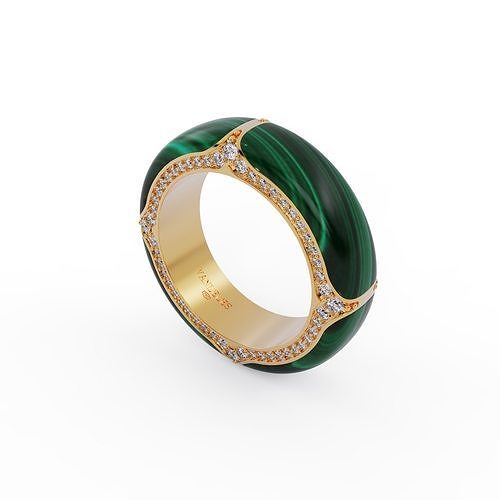 Nile ring 3D model 3D printable | CGTrader