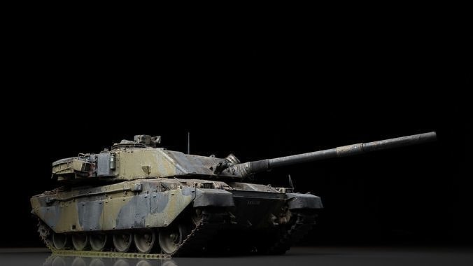 Challenger 1 Tank 3D model | CGTrader