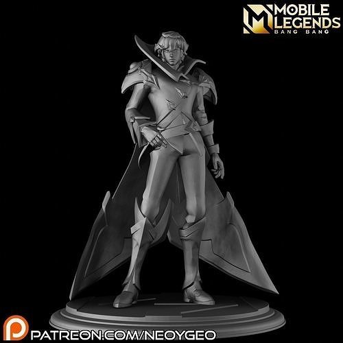 XAVIER - MOBILE LEGENDS free 3D model 3D printable | CGTrader