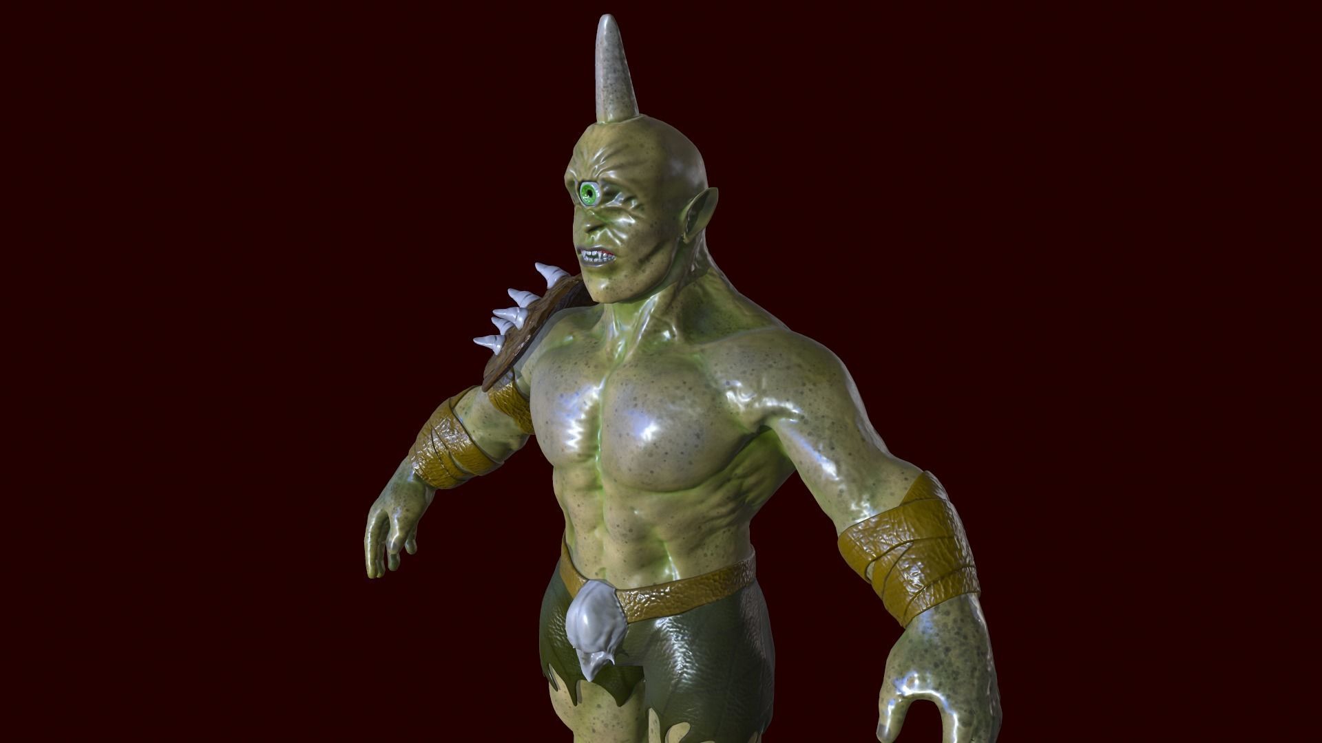 3D model Cyclops VR / AR / low-poly | CGTrader