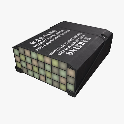 3D model Aircraft M130 Flares Dispenser VR / AR / low-poly | CGTrader