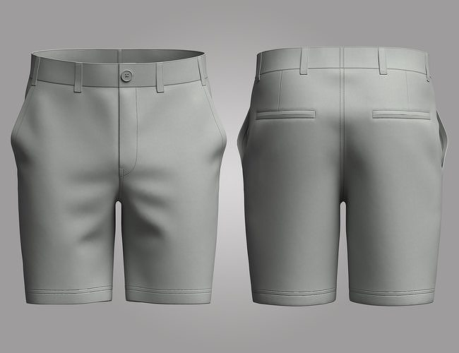 Shorts 3d Modal 3D model | CGTrader