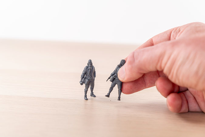 PAUL - A POST APOCALYPTIC SURVIVOR 3D model 3D printable | CGTrader