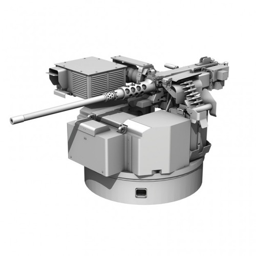 Remote weapon station RWS - Browning M2 3D Model OBJ 3DS C4D LWO LW LWS ...