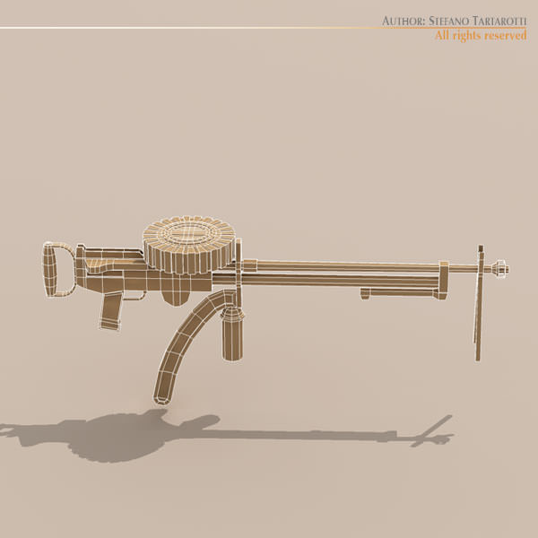 Lewis gun 3D model | CGTrader