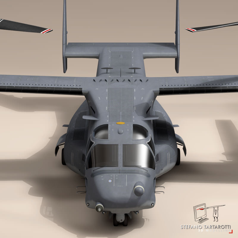 V-22 Osprey USAF 3D model | CGTrader