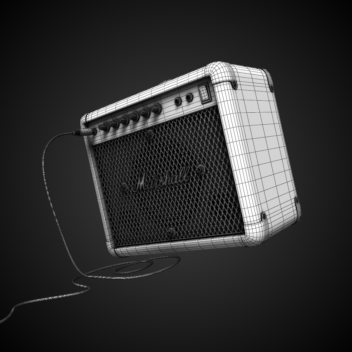 Guitar Amplifier 3D model | CGTrader