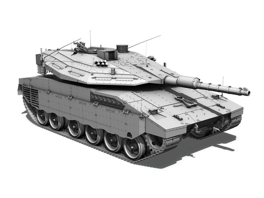 Merkava IV - Israel Defense Forces 3D model | CGTrader