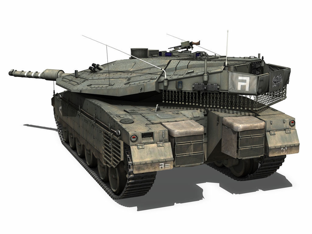 Merkava IV - Israel Defense Forces 3D model | CGTrader