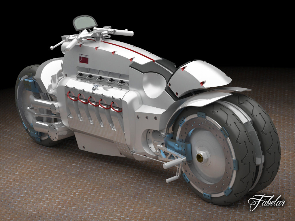 Dodge Tomahawk concept 3D model | CGTrader