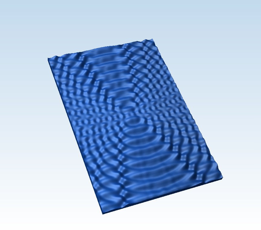 Wave interference relief for CNC machining 3D model 3D printable | CGTrader