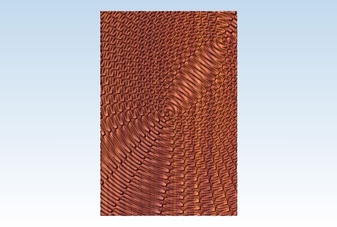 Sound wave ripple relief for CNC 3D model | CGTrader