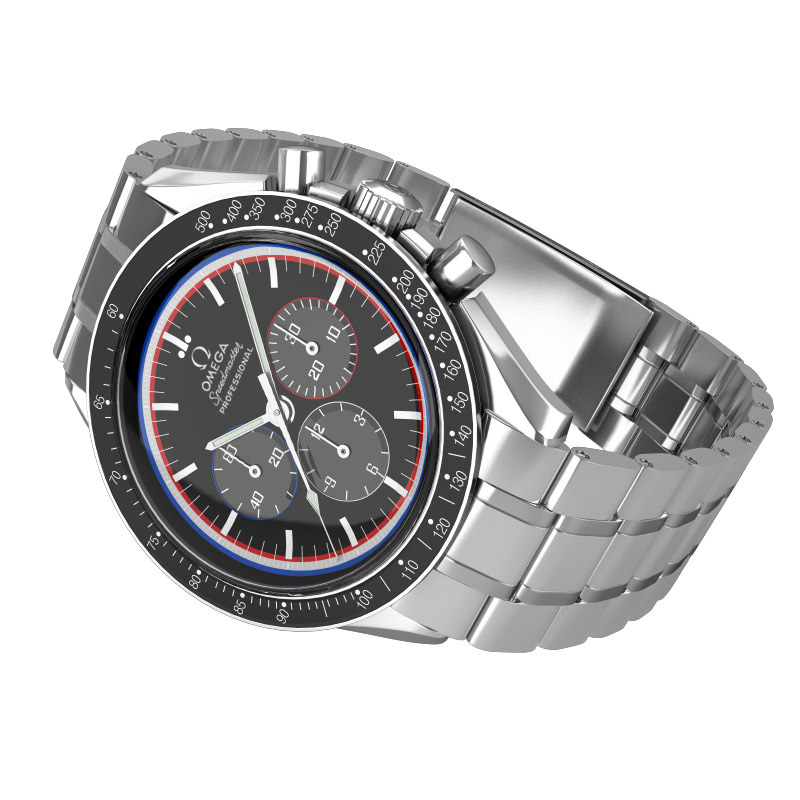 Omega Speedmaster Collection 3D model | CGTrader