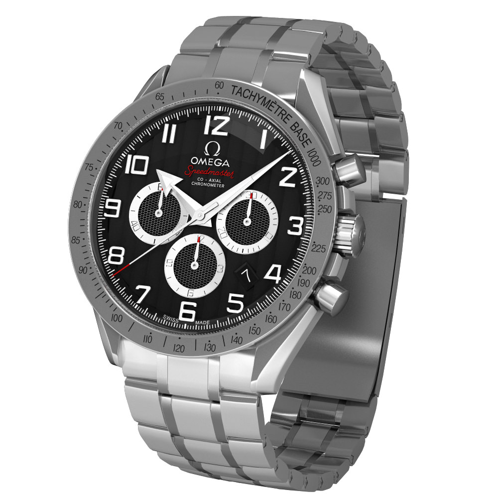 Omega Speedmaster Collection 3D model | CGTrader