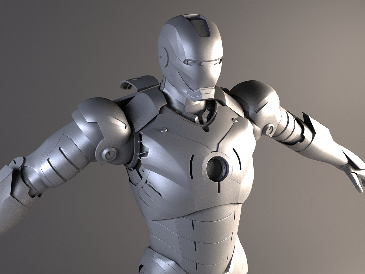 Iron Man Rigged 3D model | CGTrader