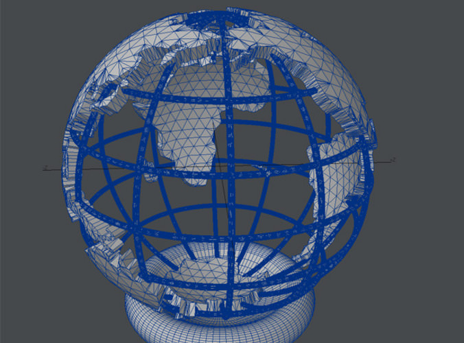 Globe 3D Model 3D printable .stl - CGTrader.com