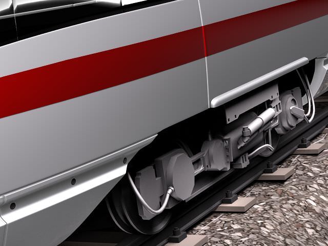 ICE-T Train 2011 3D Model MAX OBJ 3DS FBX C4D LWO LW LWS | CGTrader.com