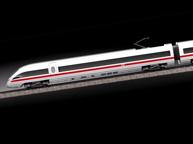 ICE-T Train 2011 3D Model .max .obj .3ds .fbx .c4d .lwo .lw .lws ...