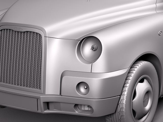 London Taxi TX4 3D Model MAX OBJ 3DS FBX C4D LWO LW LWS | CGTrader.com