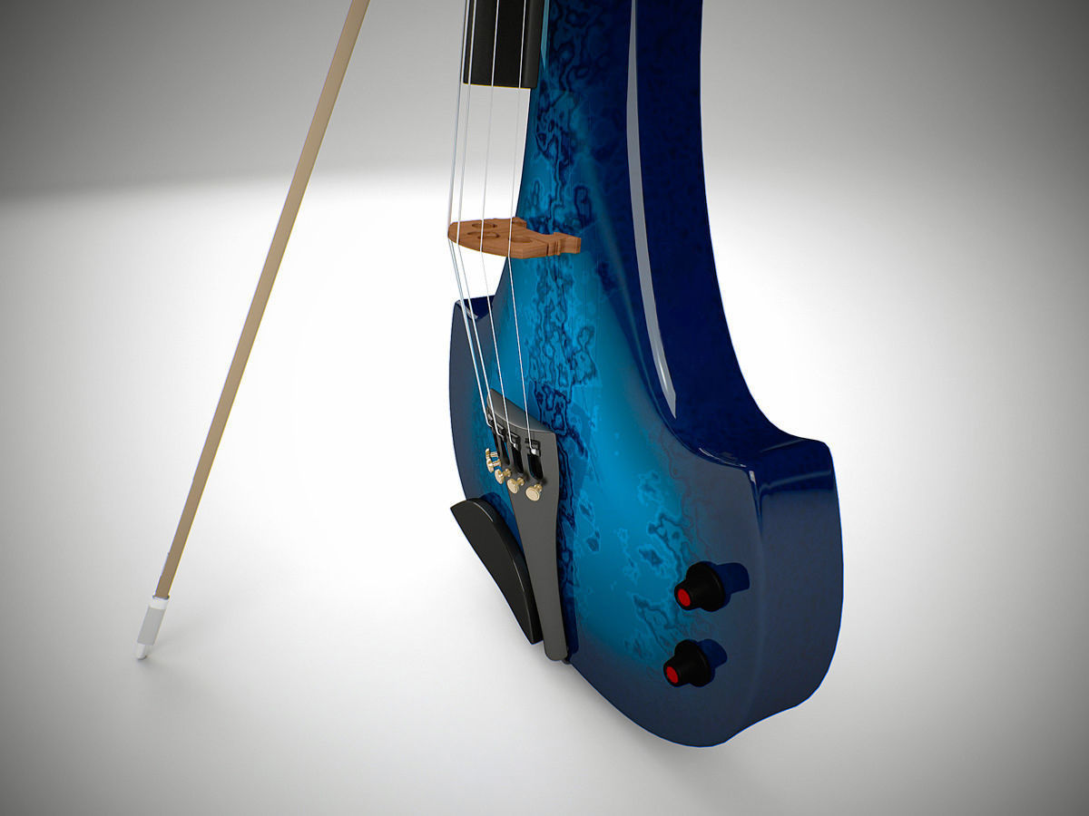Electric Violin 3D model | CGTrader
