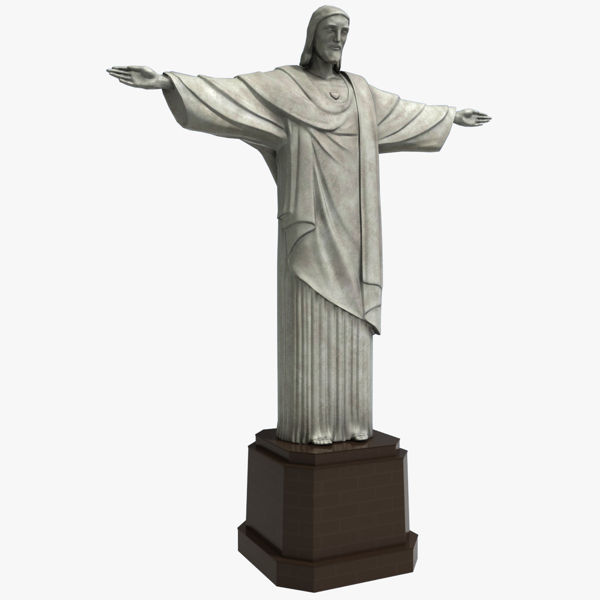 3D model Realistic Christ Redeemer Statue 3D VR / AR / low-poly | CGTrader