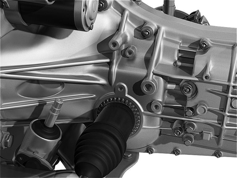 Undercarriage 3D model rigged | CGTrader