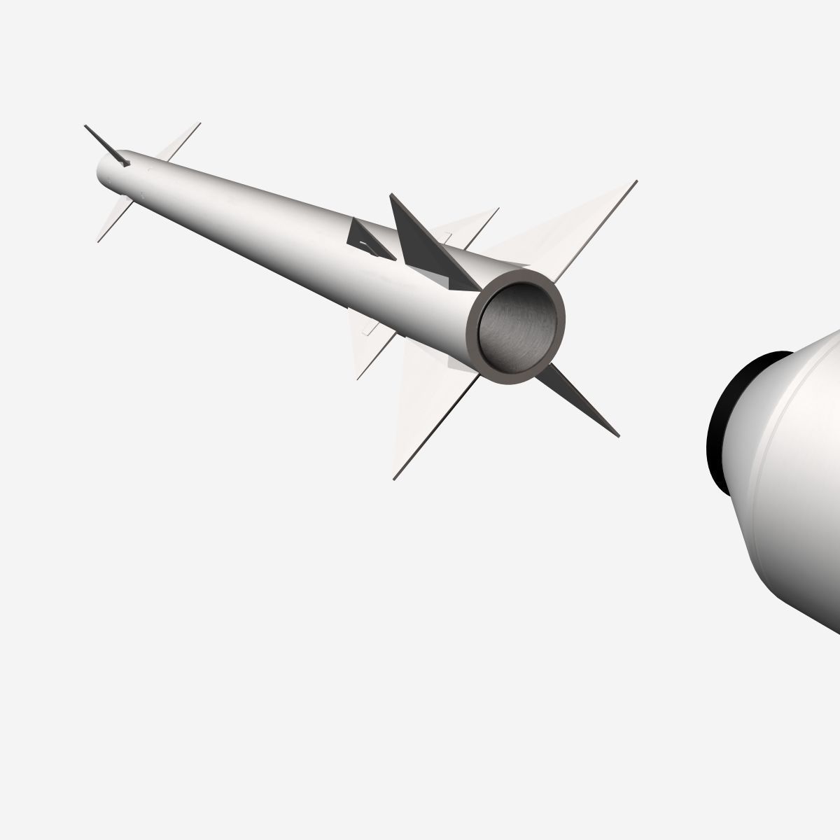 Stunner Missile 3D model | CGTrader