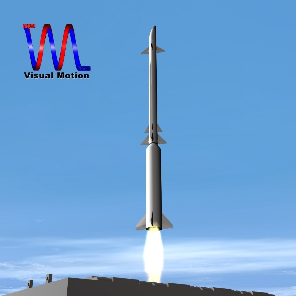 Stunner Missile 3D model | CGTrader