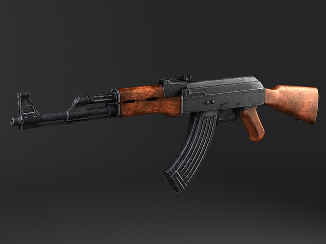 AK47 Kalashnikov 3D model | CGTrader