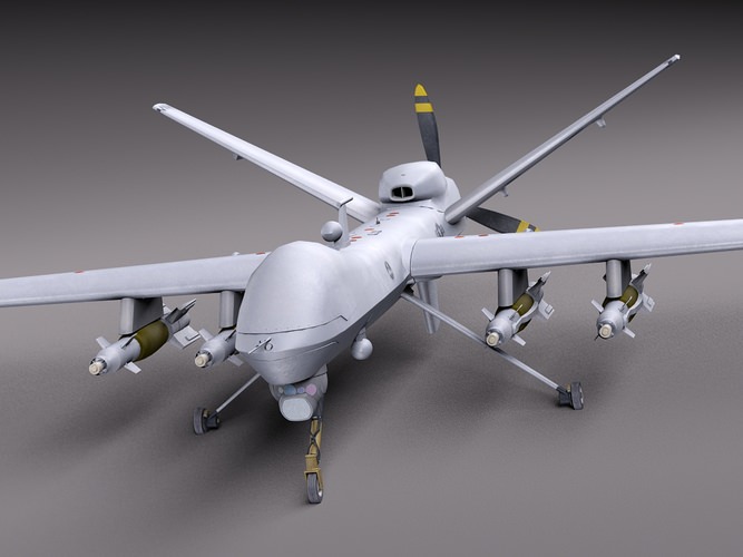 Reaper MQ-9 US Drone Predator 3D Model MAX OBJ 3DS FBX C4D LWO LW LWS ... Reaper MQ-9 US Drone Predator 3D Model MAX OBJ 3DS FBX C4D LWO LW LWS ...