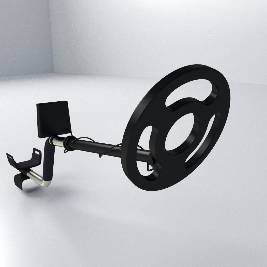 Metal Detector 3D model | CGTrader