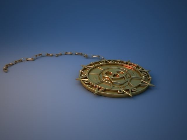 Aztec coin 3D model | CGTrader