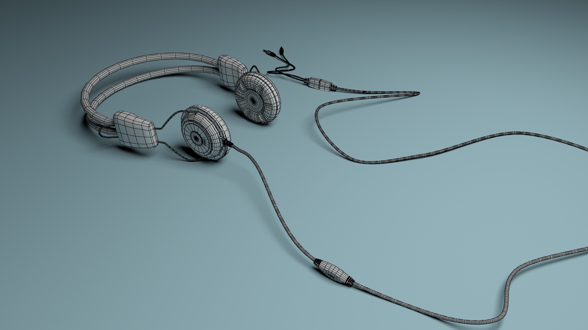 headset headphones 3D model | CGTrader