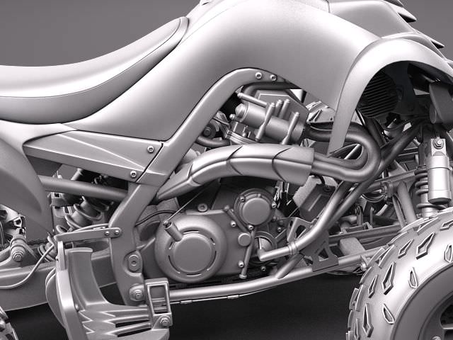 Yamaha Raptor QUAD 3D model | CGTrader