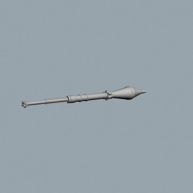RPG Rocket 3D model | CGTrader