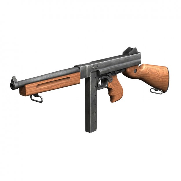 WW2 Submachine guns - Collection 3D model | CGTrader